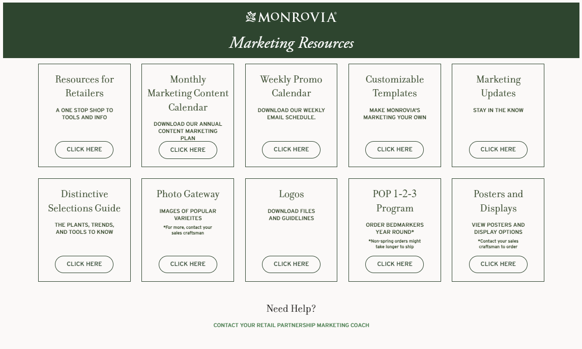 Resources for Retailers - Marketing Tools